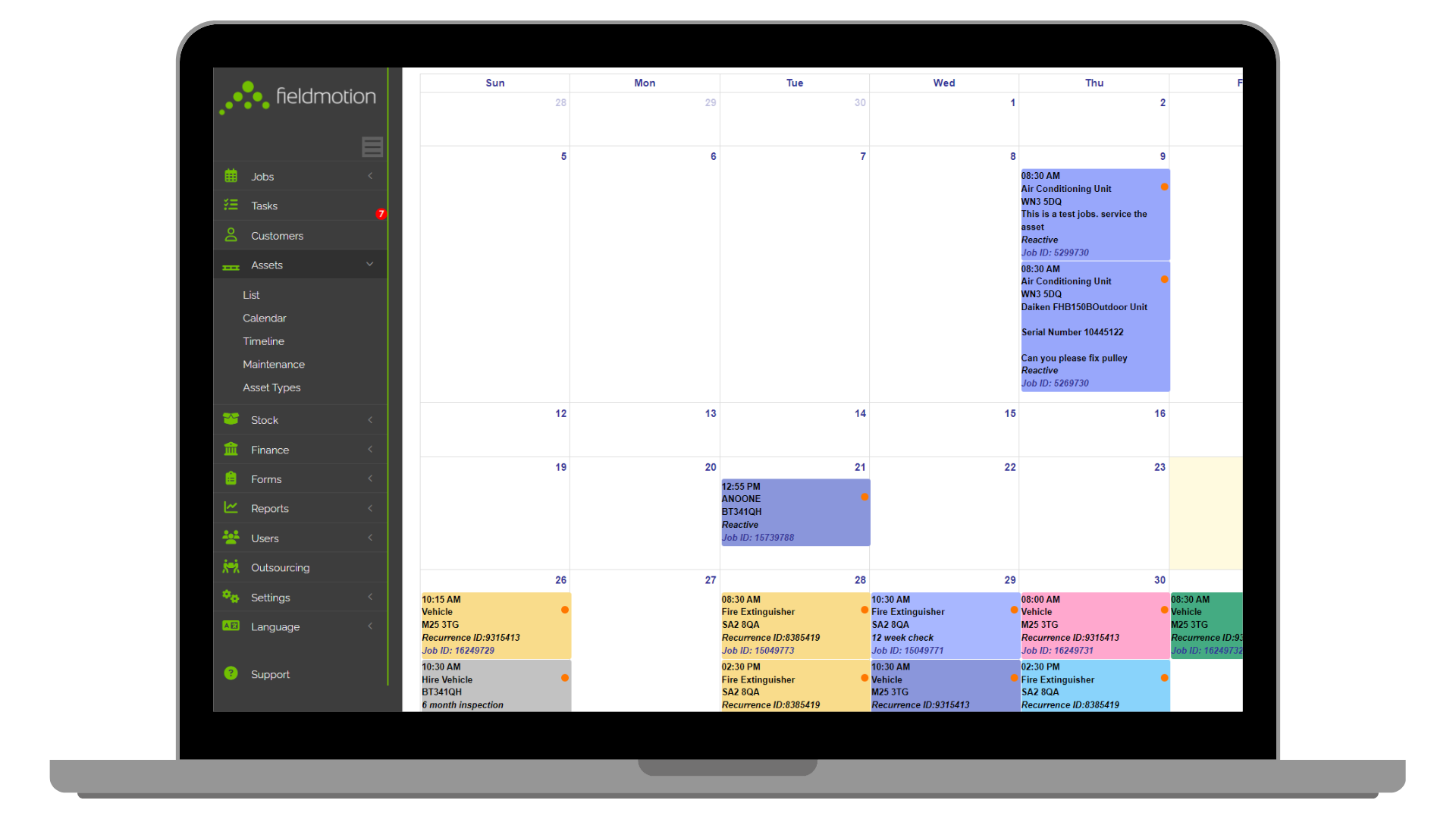 Asset Management - Job Management Software