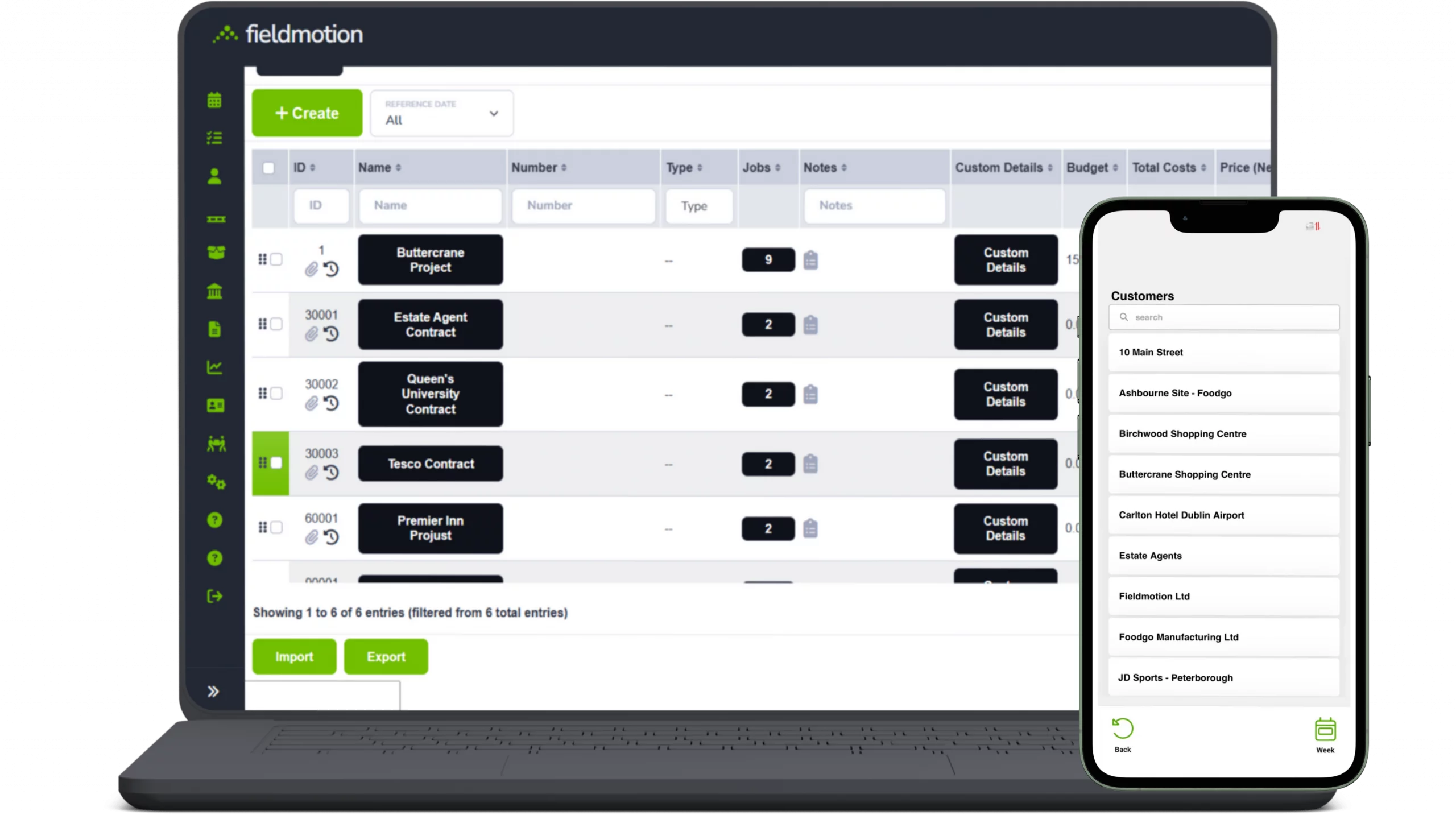 Contracts - Fieldmotion