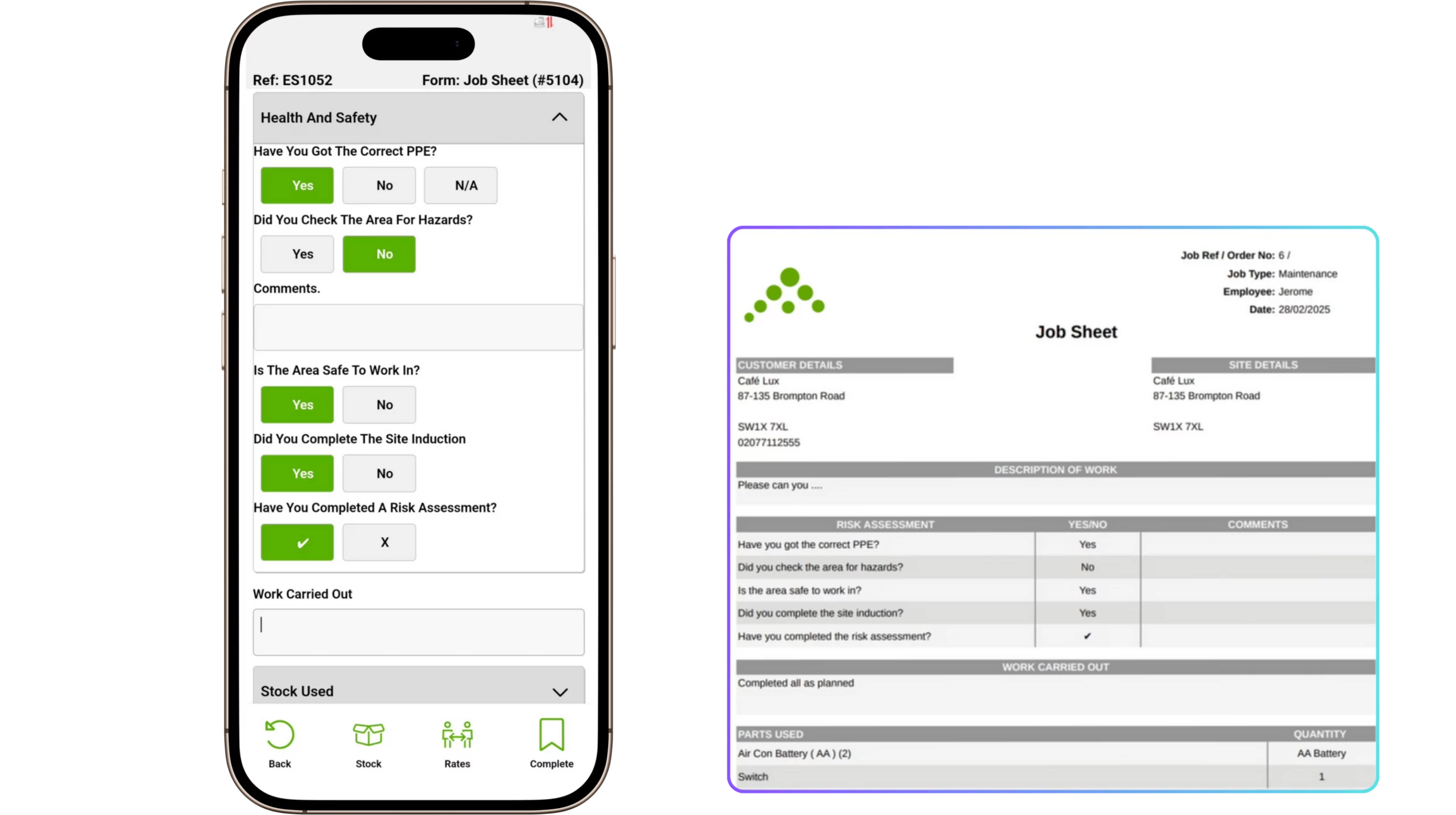 Field Mobile App - Fieldmotion